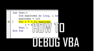 How to debug VBA? Debugging VBA in Excel - Analyst Cave