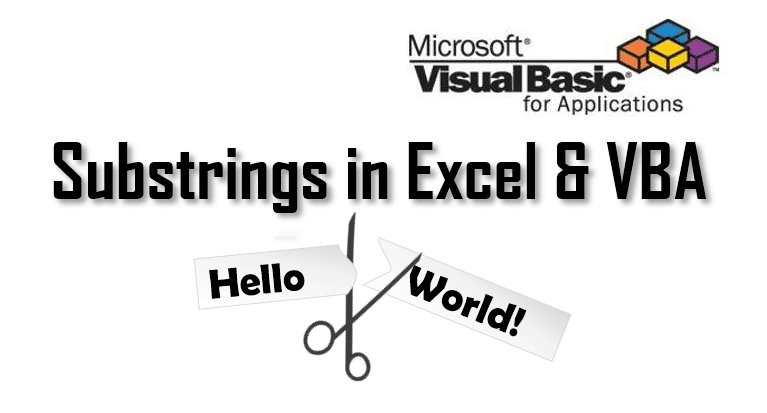 VBA Substring Vs Excel Substring How To Get A Substring In Excel 