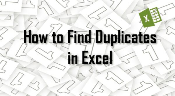 How To Find Duplicates In Excel. Remove Duplicates In Excel