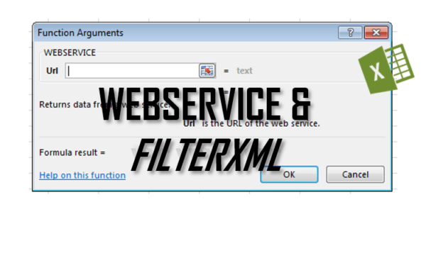 Excel Webservice And Filterxml Functions Internet Data In Excel