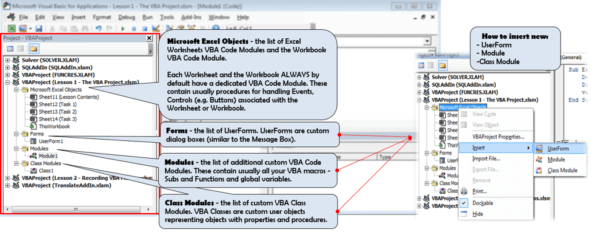 Visual Basic Editor Tutorial For Excel How To Use The Vbe Analyst Cave
