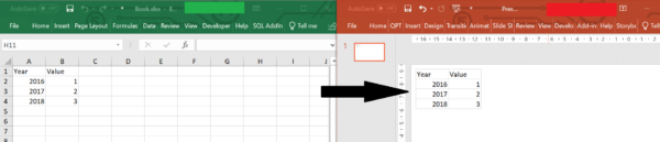 Vba Paste From Excel To Powerpoint Copy Paste Excel To Powerpoint