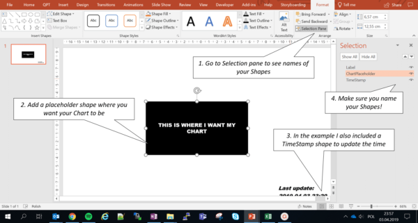 Dynamic Charts In Powerpoint Self Refreshing Charts Using Vba Analyst Cave