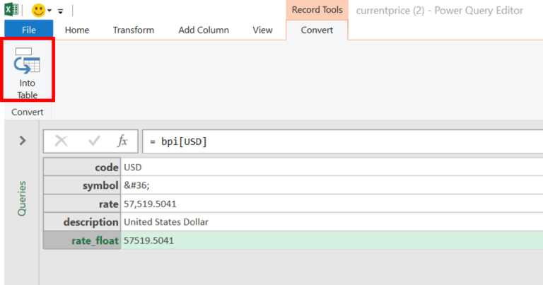 Bitcoin Price In Excel How To Get Bitcoin Price In Excel Analyst Cave
