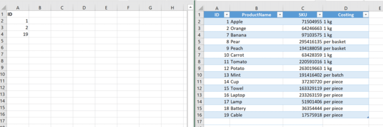 Excel LOOKUP Wizard AddIn - Add Columns from Files - Analyst Cave