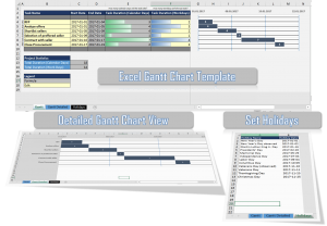 Excel Gantt Chart Template - Analyst Cave